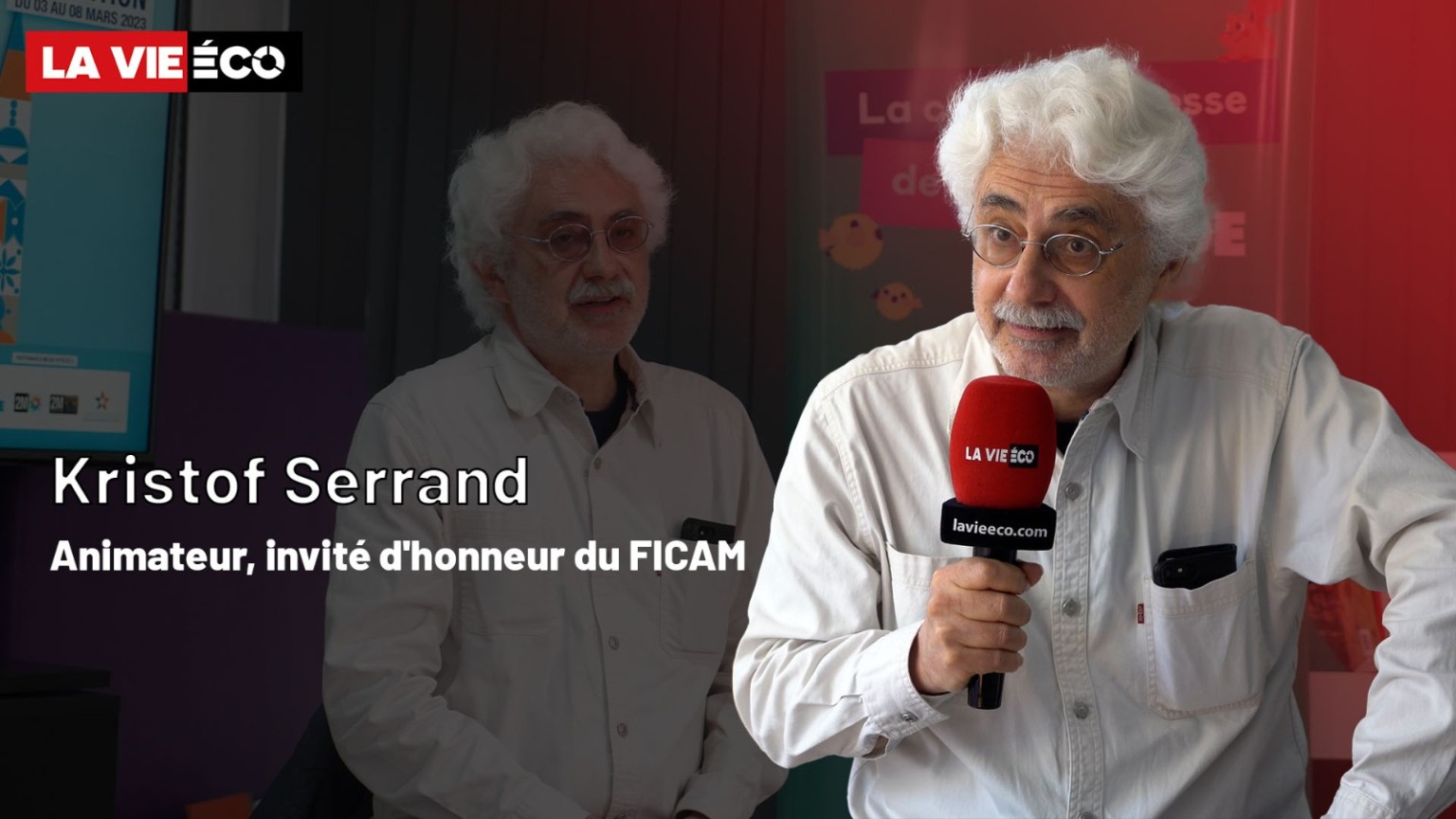 Vidéo. FICAM 2023 : Kristof Serrand, une vie «animée» - La Vie éco