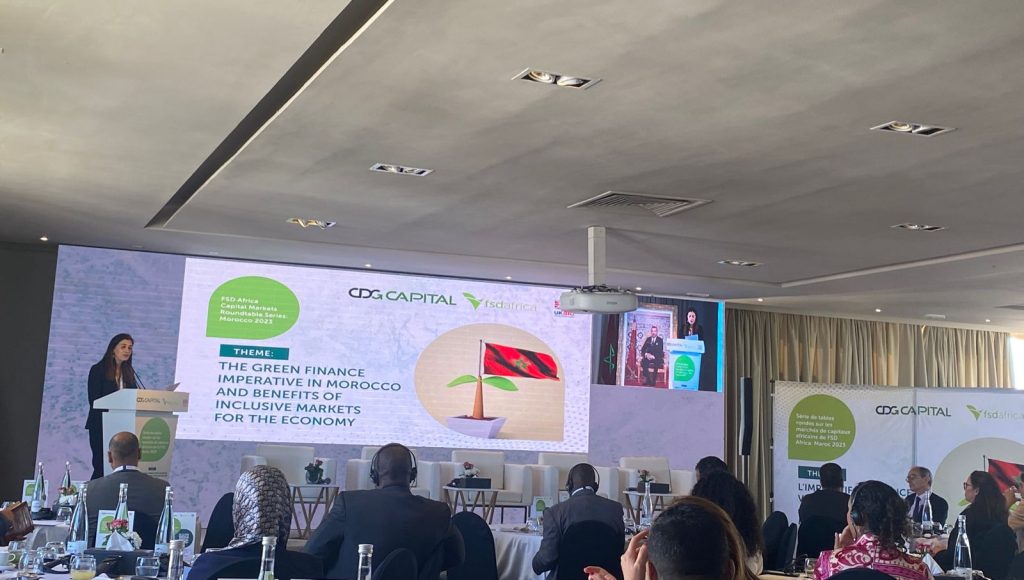 CDG Capital plaide pour une intégration plus forte de la finance verte ...