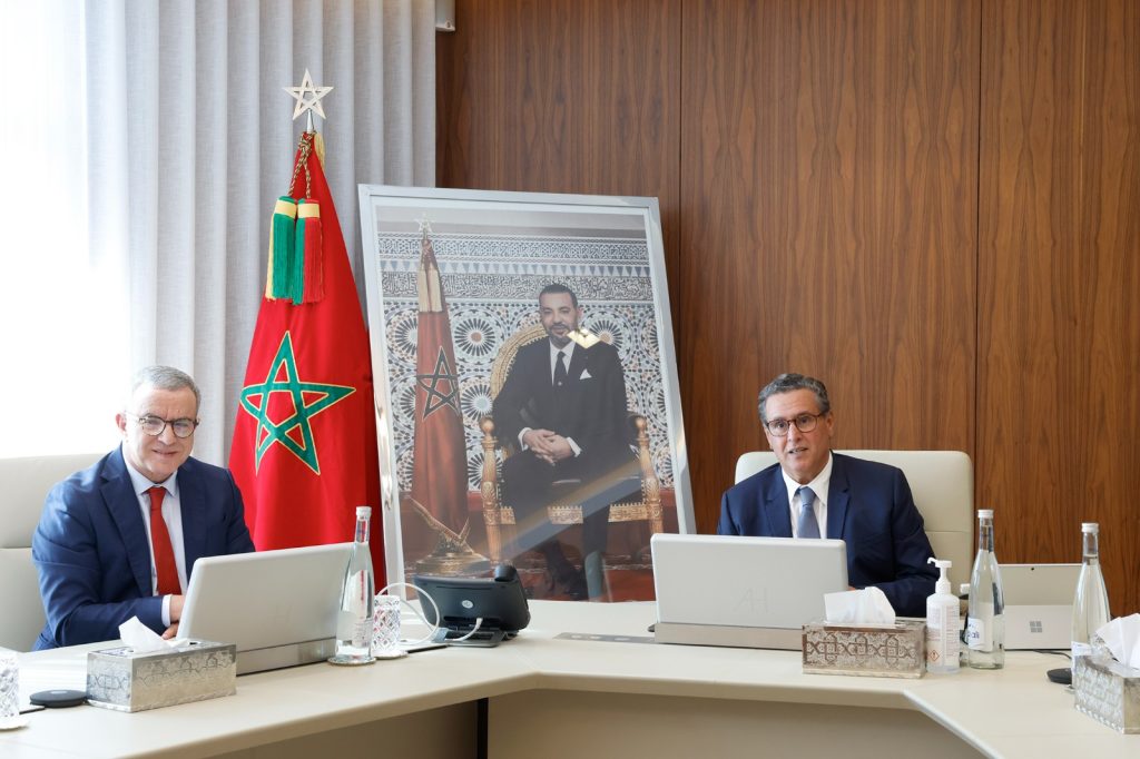 Aziz Akhannouch s'entretient avec le chef du Parti populaire européen - La Vie éco