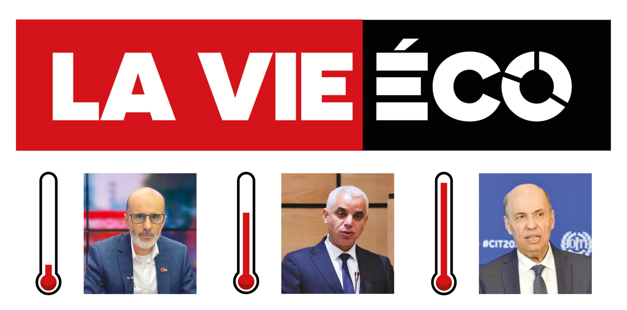 Mercure de La Vie éco : Driss El Azami, Khalid Aït Taleb et Omar Zniber - La Vie éco