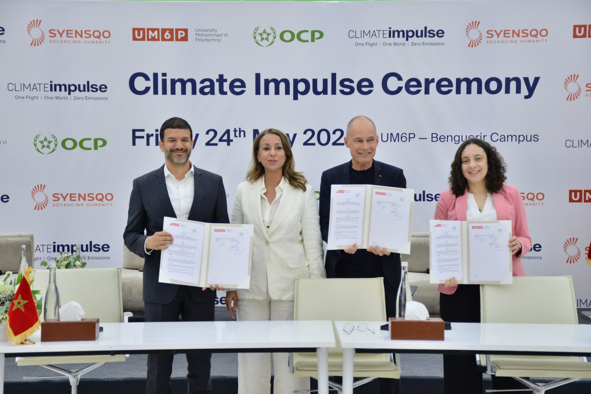 UM6P et le Groupe OCP rejoignent Climate Impulse aux côtés de Syensqo - La Vie éco