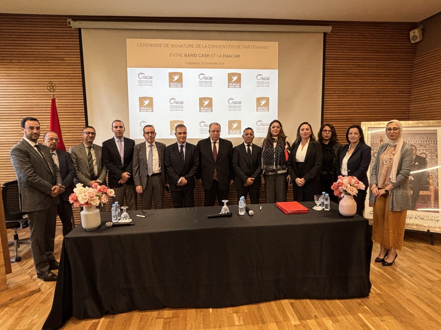 Accès aux services financiers de proximité : Barid Cash et la Fnacam ...