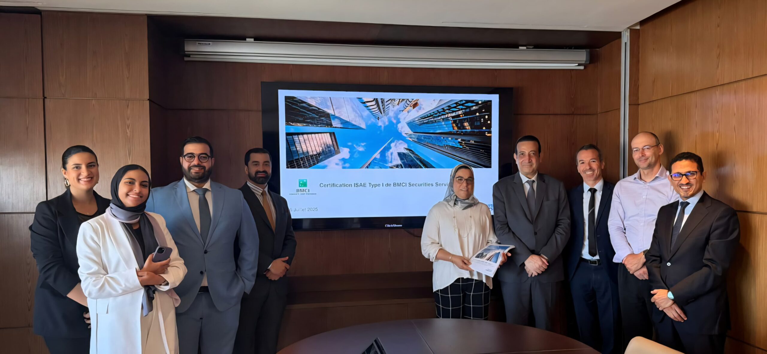 BMCI Securities Services obtient la certification ISAE 3402 Type 1 par ...