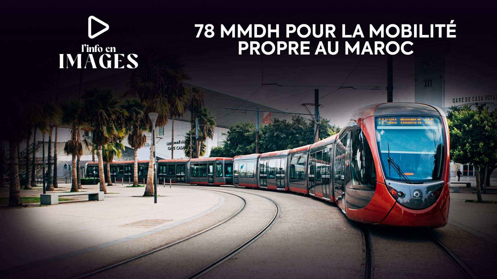 Info en images. Mobilité propre: 78 MMDH mobilisés au Maroc à l’horizon 2029